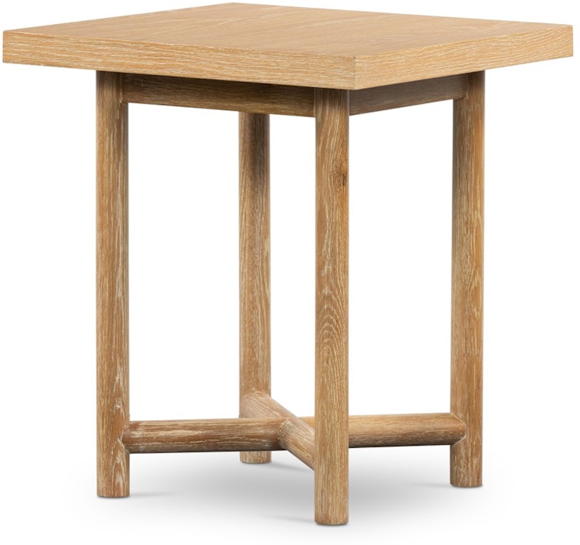 Bàn Tab Sofa Gỗ Sồi (Oak) Cao 58 Rộng Vuông 50 (cm) | Nhà Đỉnh